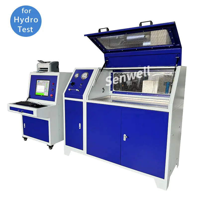 Automated Hydrostatic Burst Pressure Test Bench | Senwell