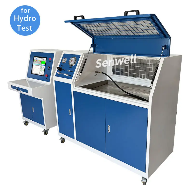 Automated Hydrostatic Burst Pressure Test Bench | Senwell