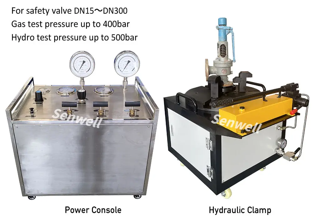 Portable Manual PRV Pressure Relief Valve Tester | Senwell