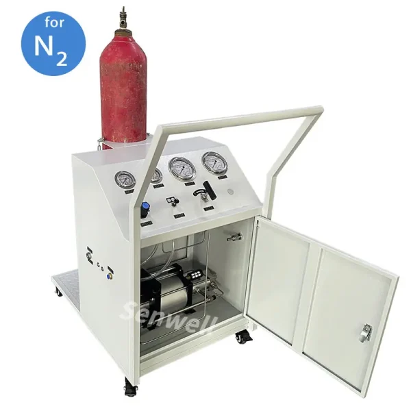 Nitrogen Booster Filling Pump Station for Accumulators Gas Spring