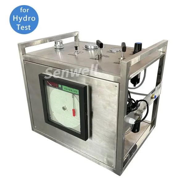 Hydrostatic Pressure Test Station with Pressure Recorder | Senwell