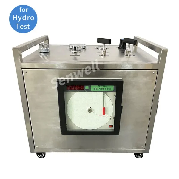 Hydrostatic Pressure Test Station with Pressure Recorder | Senwell
