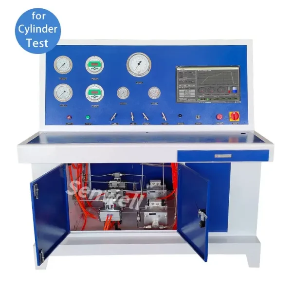 Water Jacket Gas Cylinder Hydrostatic Test Machine