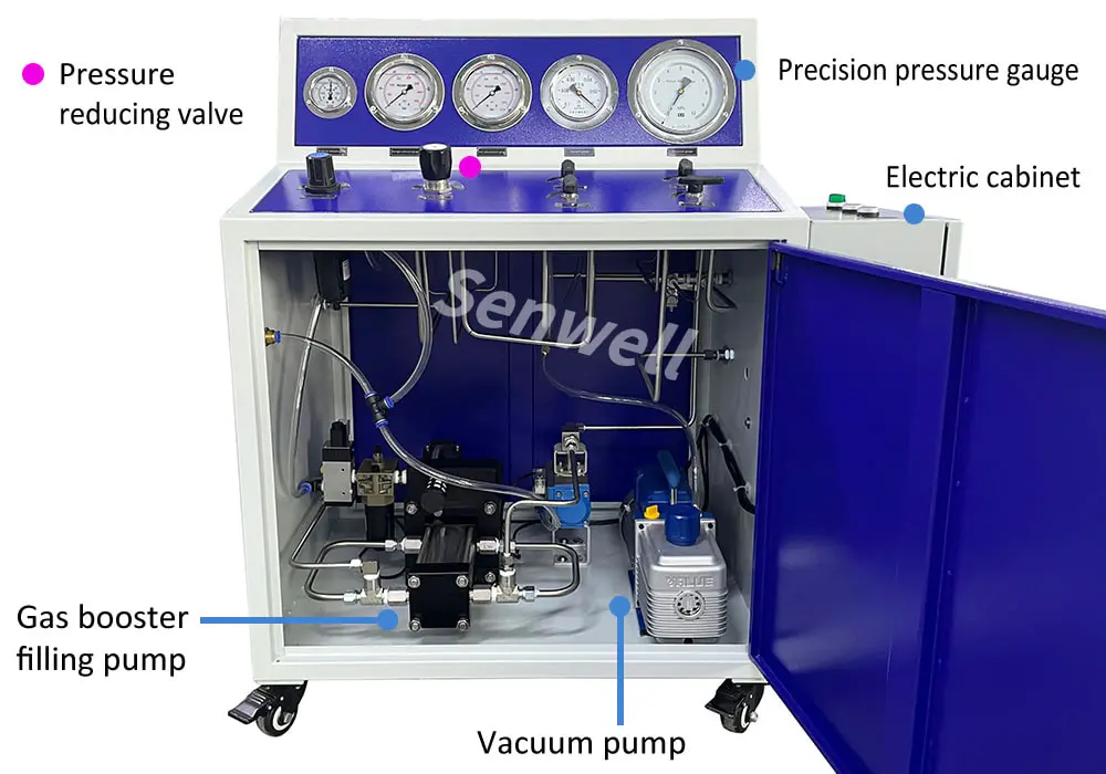 FK-5112 FM200 NOVEC Clean Agent Filling Recovery Machine