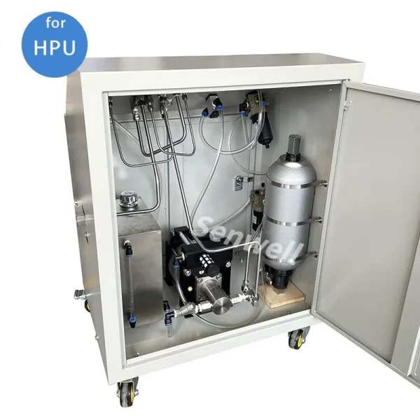 Air Powered Hydraulic Power Unit with Accumulator | Senwell