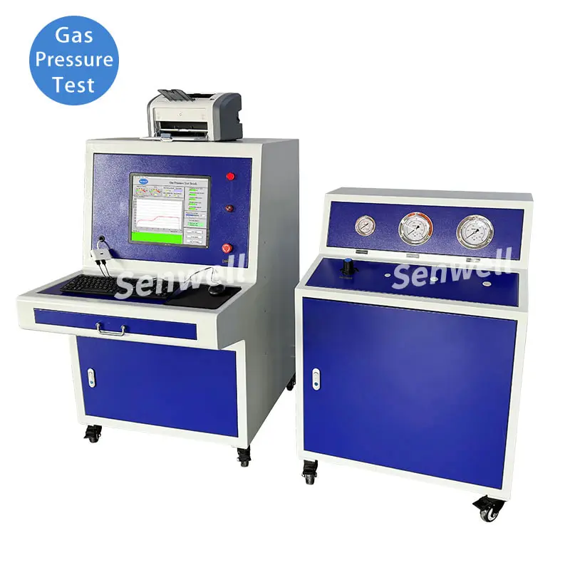 Automated Pneumatic Gas Pressure Test Machine | Senwell