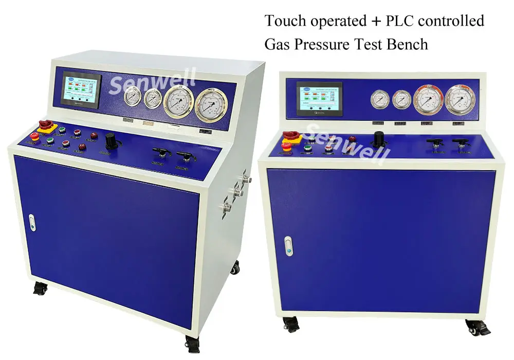 Automated Pneumatic Gas Pressure Test Machine | Senwell
