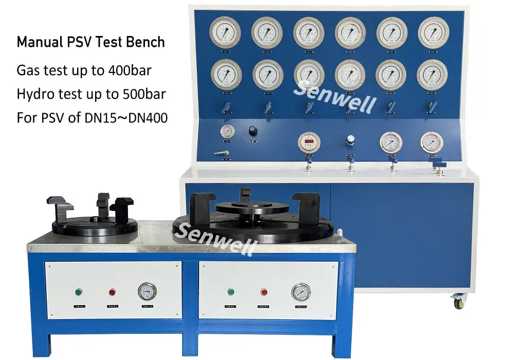 Automatic PSV Pressure Safety Valve Test Bench