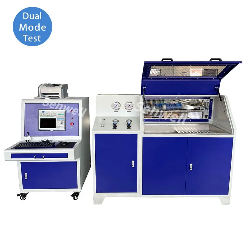 Dual Mode Hydraulic and Pneumatic Pressure Test Bench | Senwell