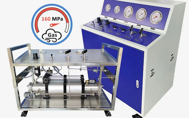 160MPa Ultra High Pressure Gas Booster Station | Senwell