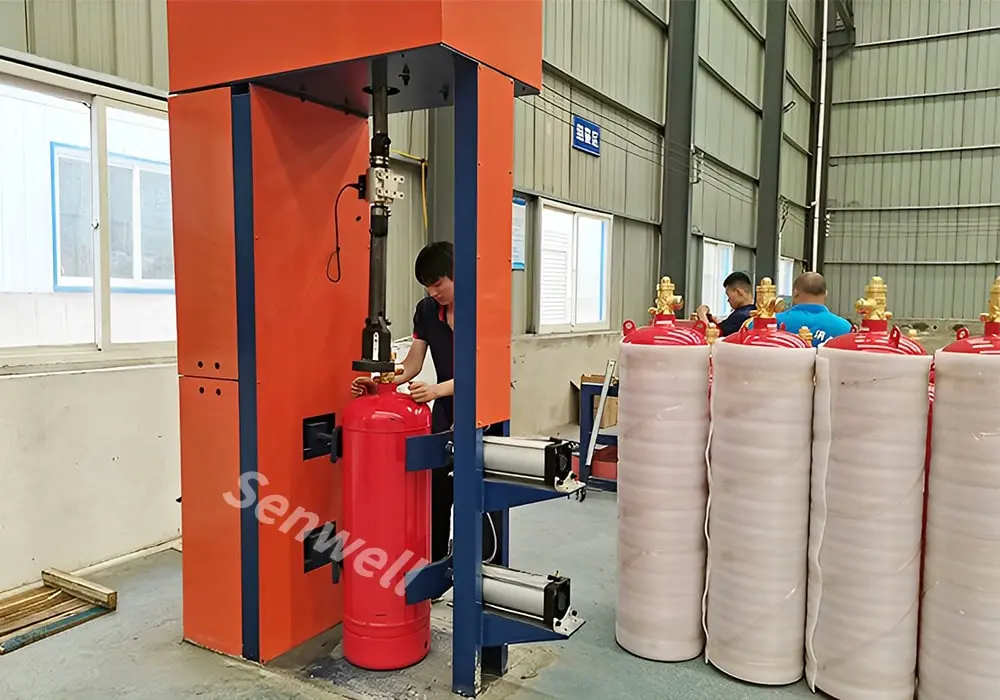 LPG Gas Cylinder Handling Machines | Senwell Machinery