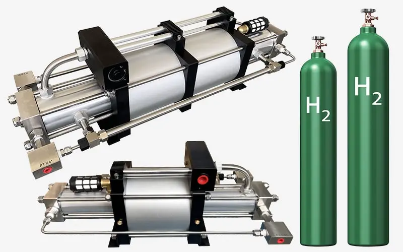 How Does a Hydrogen Booster Pump Safely Compress Hydrogen?