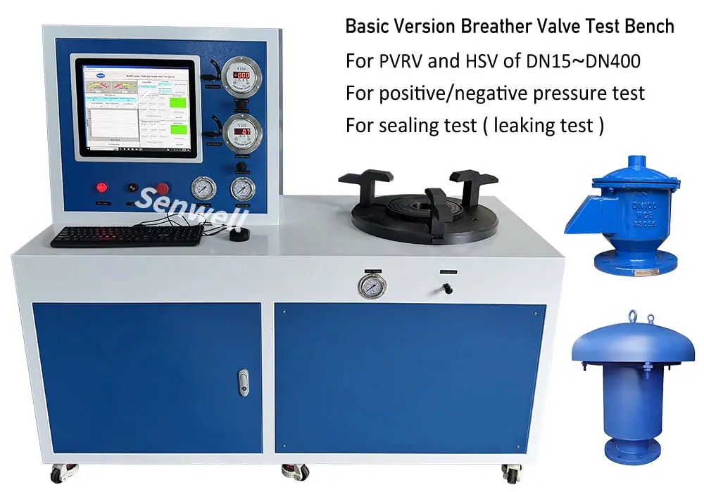 PVRV Breather Valve Tester for Petroleum Tank & Tanker | Senwell