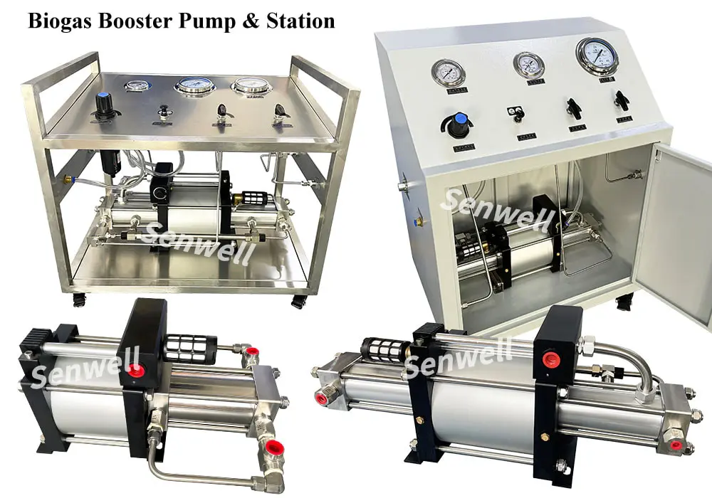 Biogas Booster Pump Helps You Compress Fill Biogas Safely