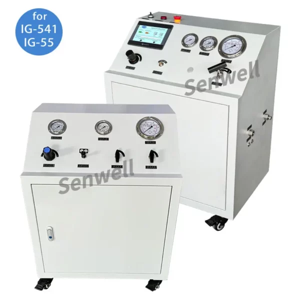 IG-55 IG-541 Fire Extinguishing Gas Filling Machine